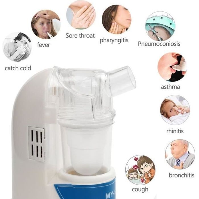 Portable nébuliseur à ultrasons rechargeable Respirator Humidificateur ...
