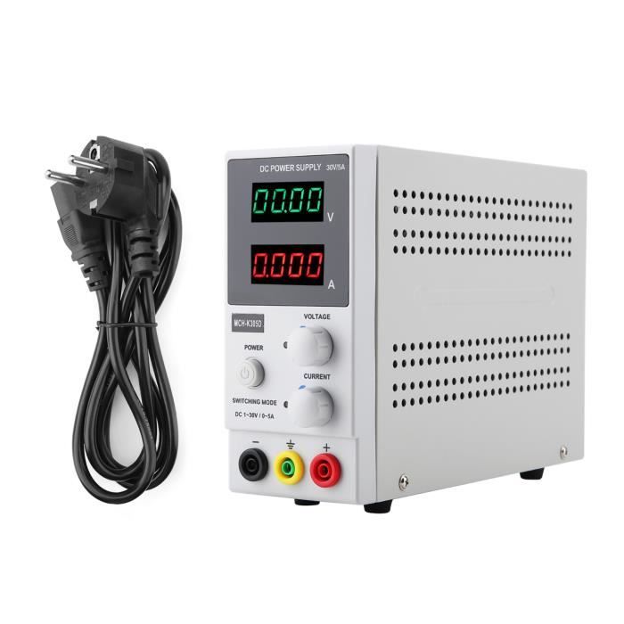 Cikonielf Alimentation stabilisée CC MCH‑K305D AC220V Mini affichage à ... Cikonielf Alimentation stabilisée CC MCH‑K305D AC220V Mini affichage à ...