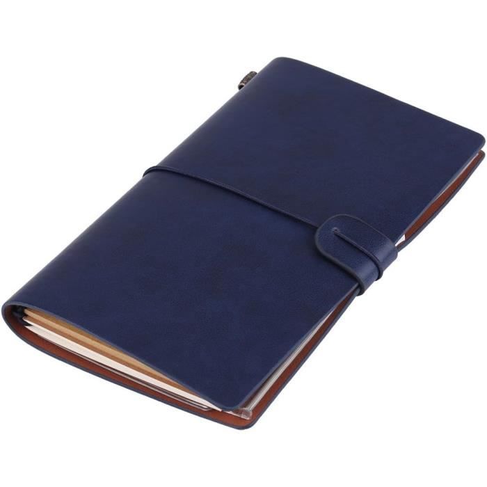 Carnet De VoyageCarnet De Voyage Personnalisé En Cuir Pu, Journal Bloc ...
