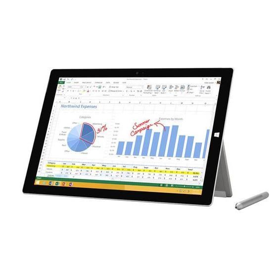 Microsoft Surface Pro 3, 30,5 cm (12\"), 2160 x 1440 pixels, 512 Go, 8 ...