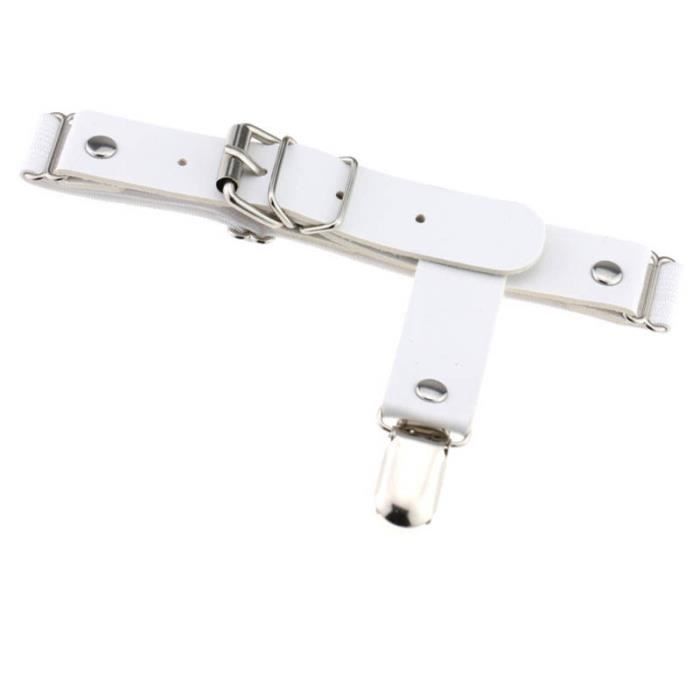 Soutien-gorge,SFP Serré Punk Sangle Jambe Anneau Jarretière,Cuir Coeur ...