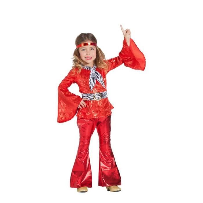 Déguisement Disco Rouge pour fille - Cdiscount Jeux - Jouets