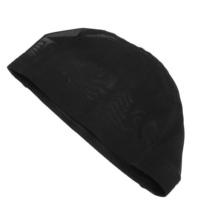 Bonnet de perruque en dôme Pwshymi - Noir - 5 pièces - Bonnet de ...