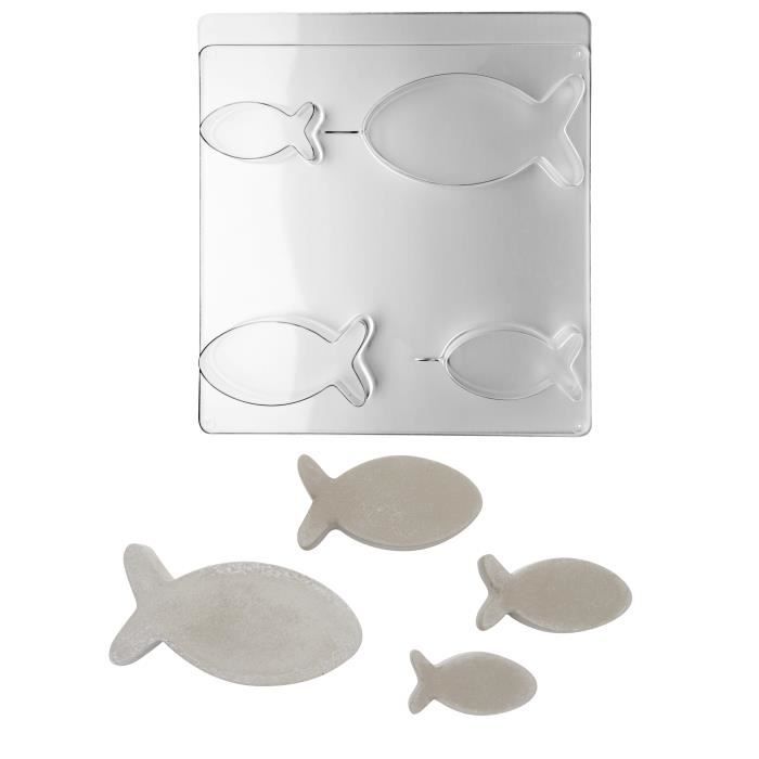 Moule « Poissons » 4 tailles, P 3 cm - Cdiscount Maison
