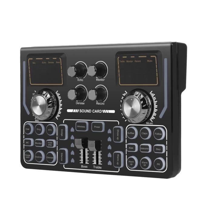 PULUZ OTG Lossless Live Broadcast Sound Card for PC Phone - Cdiscount ...