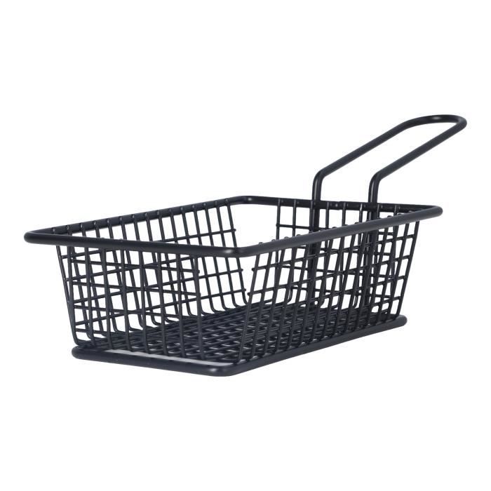 Tbest Panier de friteuse Panier à frites en acier inoxydable de qualité ...