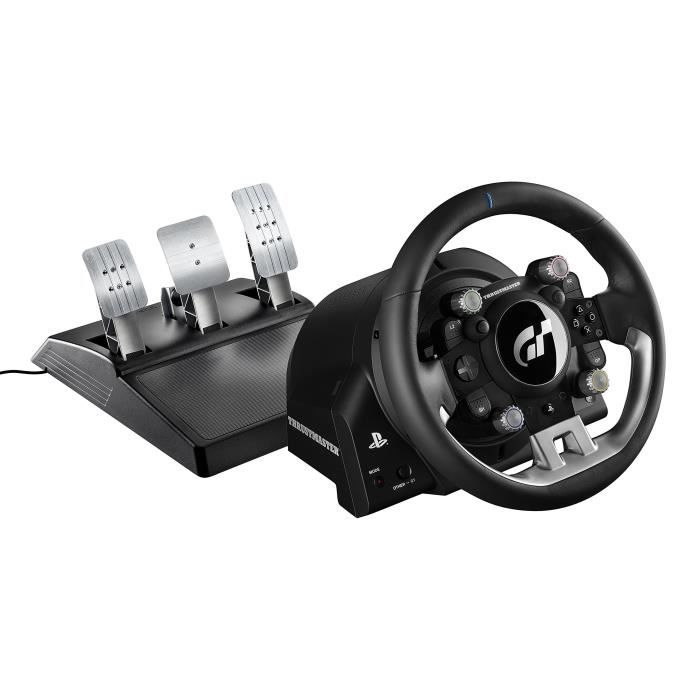 Thrustmaster T-GT Volant Gainé de Cuir, sous Licences Officielles PS4 ...