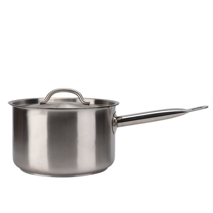 Marmite de cuisine - TMISHION - Acier inoxydable - 20 cm - Résistante à ...