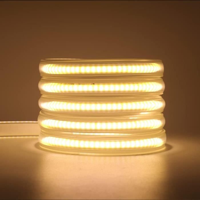 220V Cob Ruban À Led Bande Led,Bandeau Led Dimmable,Lumineuse Bandeau ...