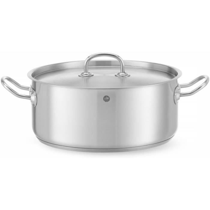 Marmite, Basse, Couvercle Avec Trous De Vapeur, Pot De Cuisson ...