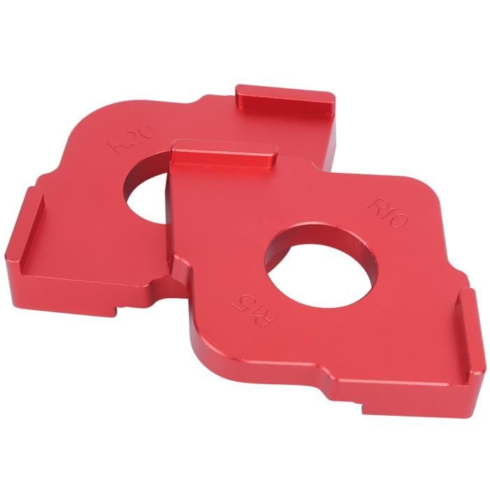 MOH-Modèle d'arc d'angle R Radius Quick-Jig Corner Jig,Round Corner Arc Template,Aluminum Alloy ...