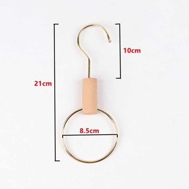 CINTRE,F--Crochets de rangement en bois acrylique, 1 pièce, magasin de ...