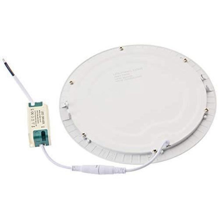 Jandei - PACK 5X LED SPOT encastrer rond 6000K blanc Ø224x13 /tr 205mm ...