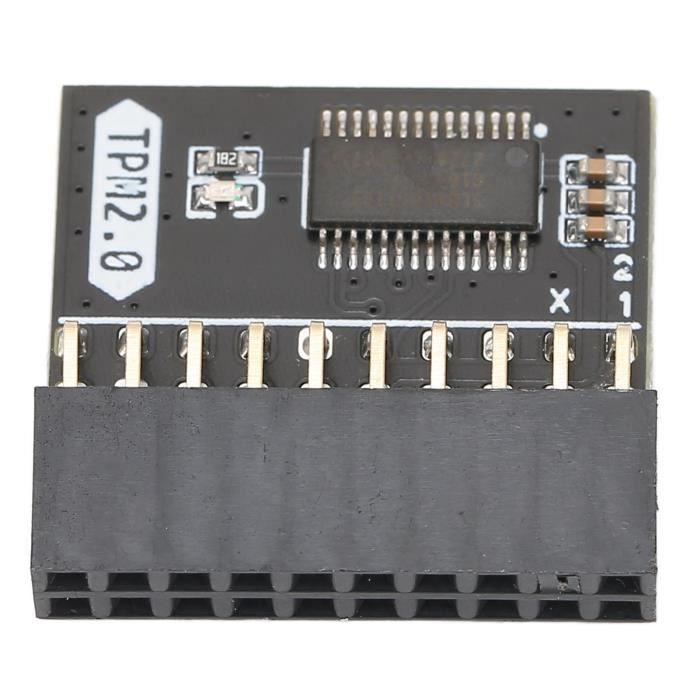 Duokon Module TPM2.0 20 broches Module de sécurité de cryptage TPM 2.0 ...