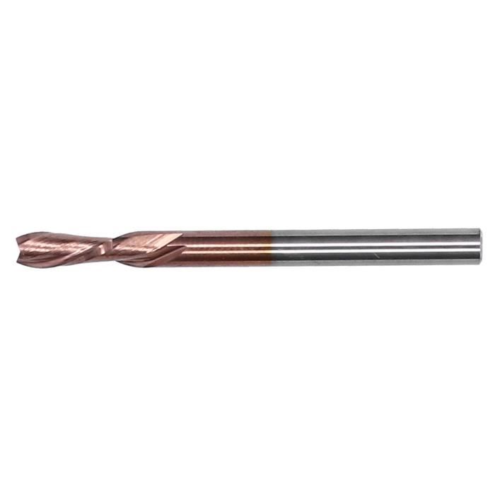 Fraise CNC - HURRISE - Acier au Tungstène - Double Tranchant - 3.175x3 ...