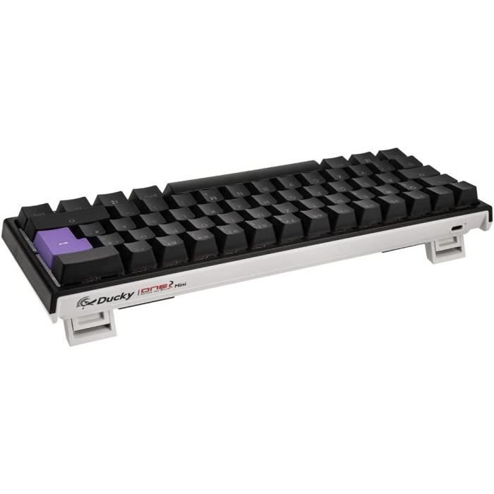 Ducky One 2 Mini Clavier Gamer Mecanique avec RGB PC, Cherry MX Silent ...