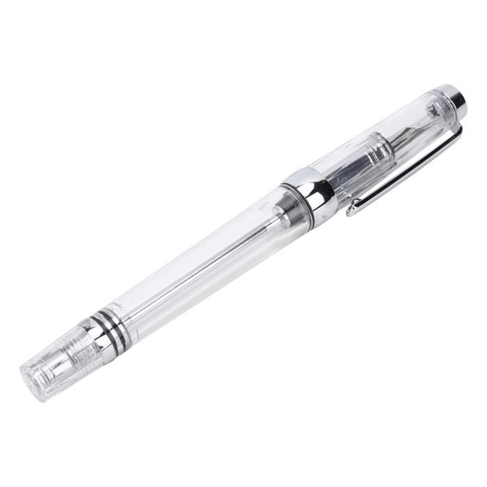 ZJCHAO stylo d'affaires Stylo plume Transparent de grande capacité ...