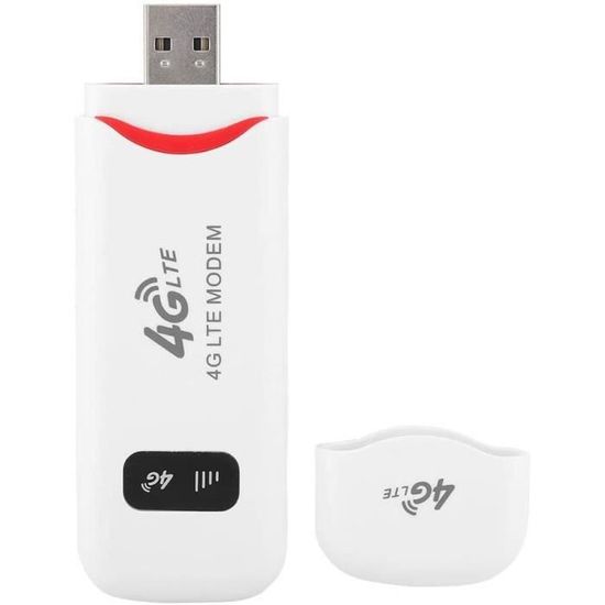 Modem WiFi USBRouteur WiFi Mobile 4G LTE 100 Mbps Hotspot Réseau Routeur Modem WiFi USB sans ...