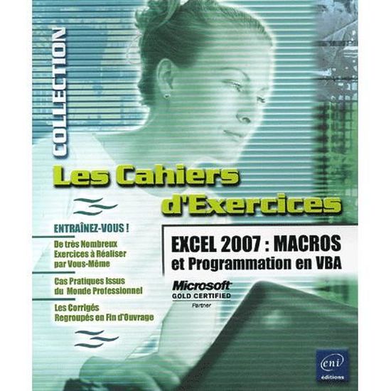 Excel 2007 : Macros et Programmation en VBA - Cdiscount Librairie