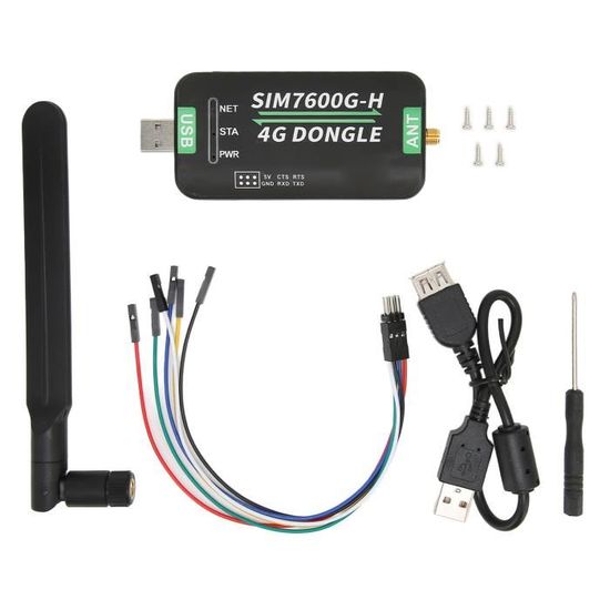 RAN Module DONGLE SIM7600G-H 4G, prise en charge du réseau 2G/3G/4G ...