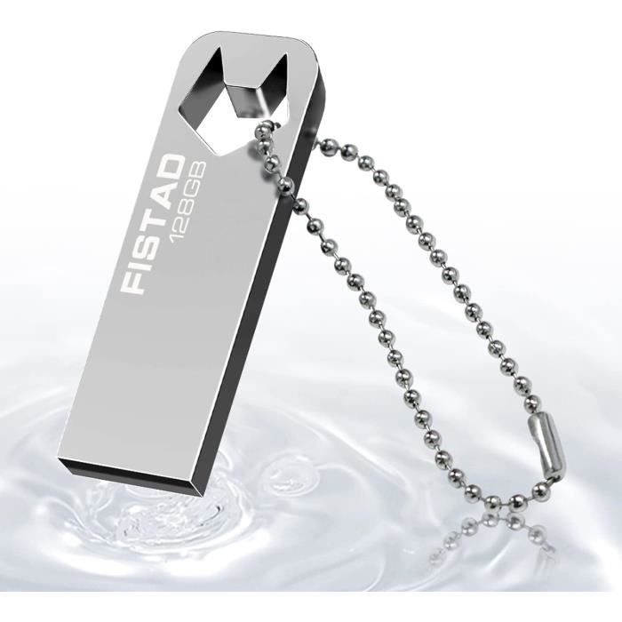 Clé USB 128 GO, Clef USB 128GO Mini USB Stick 128GB Portable Flash ...