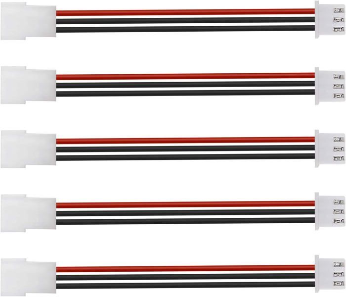 5X 2S Lipo Batterie Câbles D'Extension De Charge D'Équilibre Jst-Xh 2.54Mm Connecteur Mâle ...