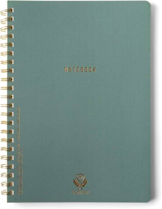 Carnet A4 En Papier Texturé Vert Genévrier De 21 X 29,5 Cm Avec Accents ...