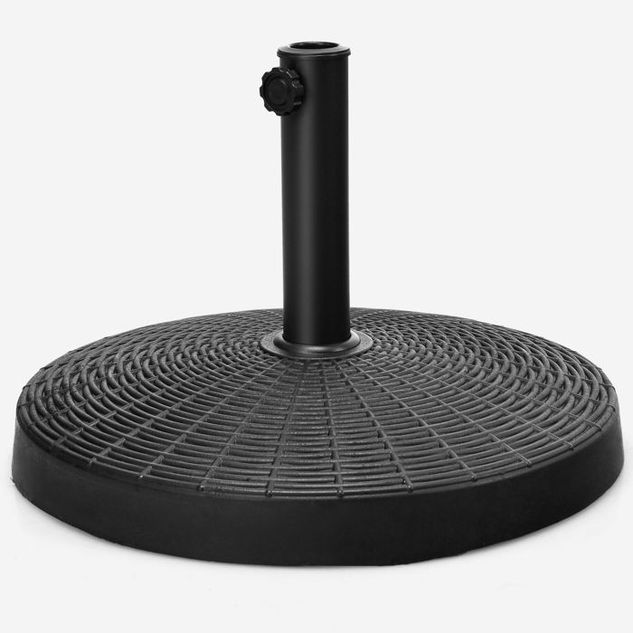 Pied de Parasol Lourd - RELAX4LIFE - Base de Parasol Rond 22KG - Adapté ...