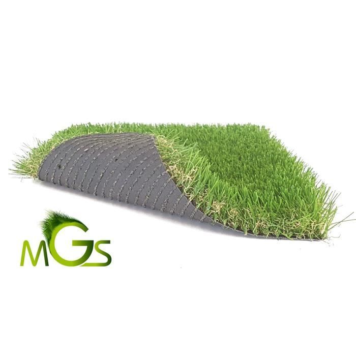 Gazon synthetique 42mm 1MX3M soit 3M2 - Cdiscount Jardin