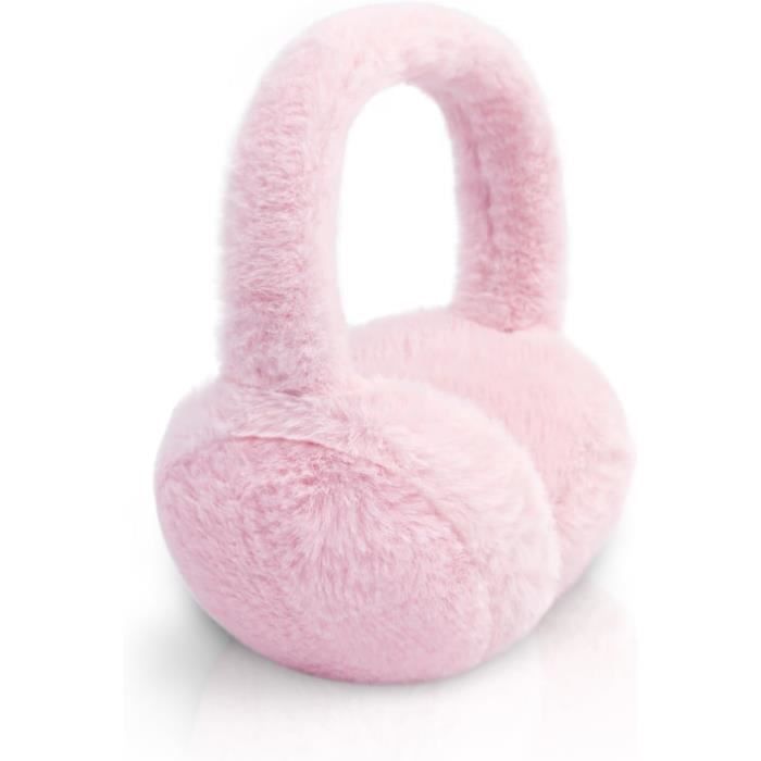 Cache Oreilles Femme Hiver Pliables Cache Oreille Fille Fourrure Chaud ...