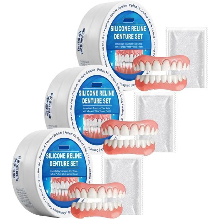 3 set Furzero–Ensemble de prothèses en silicone Bikenda pour prothèses ...