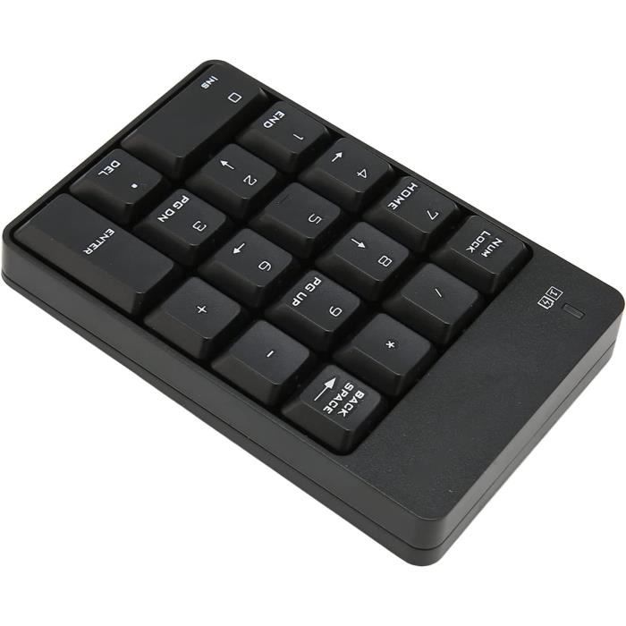 Pavé Numérique USB, Petit Clavier Numérique Compact à 18 Touches pour ...