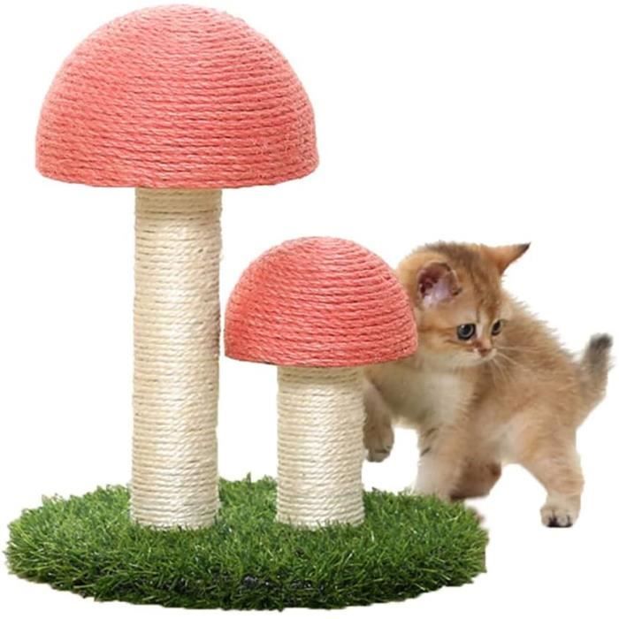 Poteau Gratter Pour ChatJouets Grattoir Champignons Pour Chats et ...