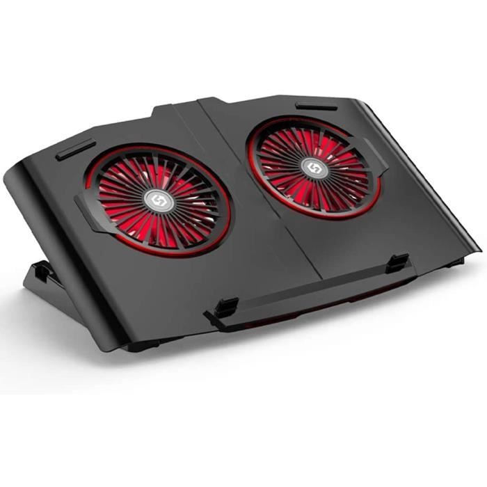 Refroidisseur PC Portable Allaluminium portable radiateur double cur ...
