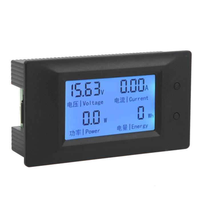 DC Energy Meter KWH Meter, Digital Display Power Meter, Multi-function ...
