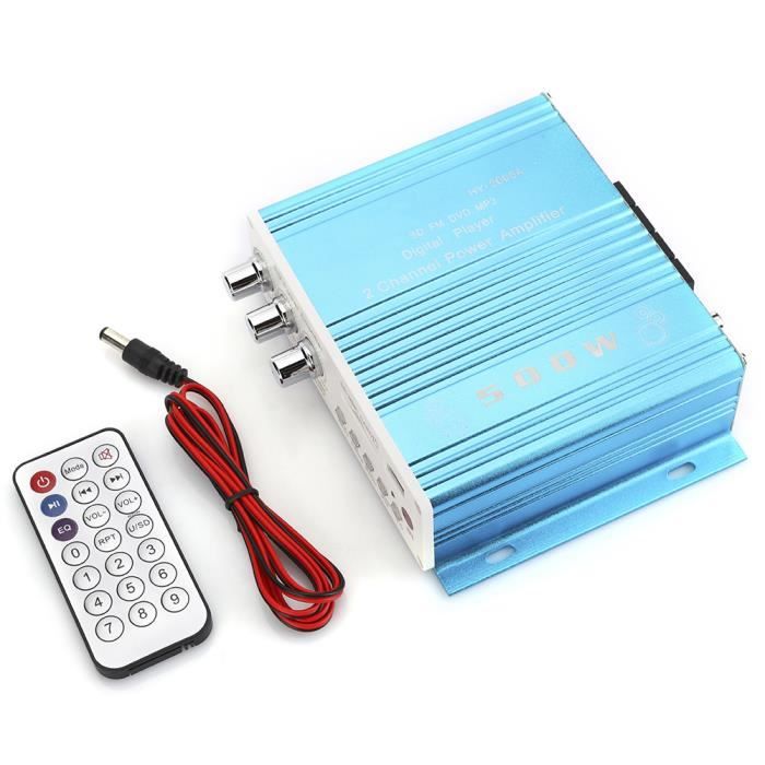 VAG Amplificateur Audio De Voiture 12V Ampli Hifi Musique Stéréo ...