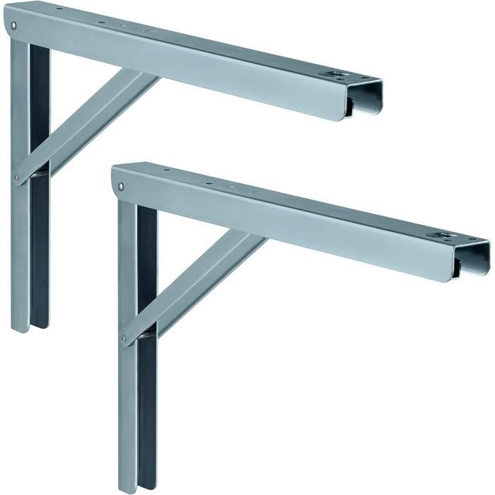 Gedotec PROFI LINE Support Mural de Tablette et Rallonge de Table pour ...