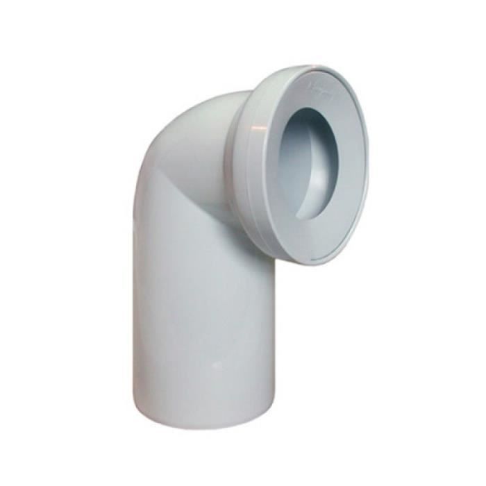 Blanc salle de bains wc tuyau d'eau de toilette raccord de sortie 110mm ...