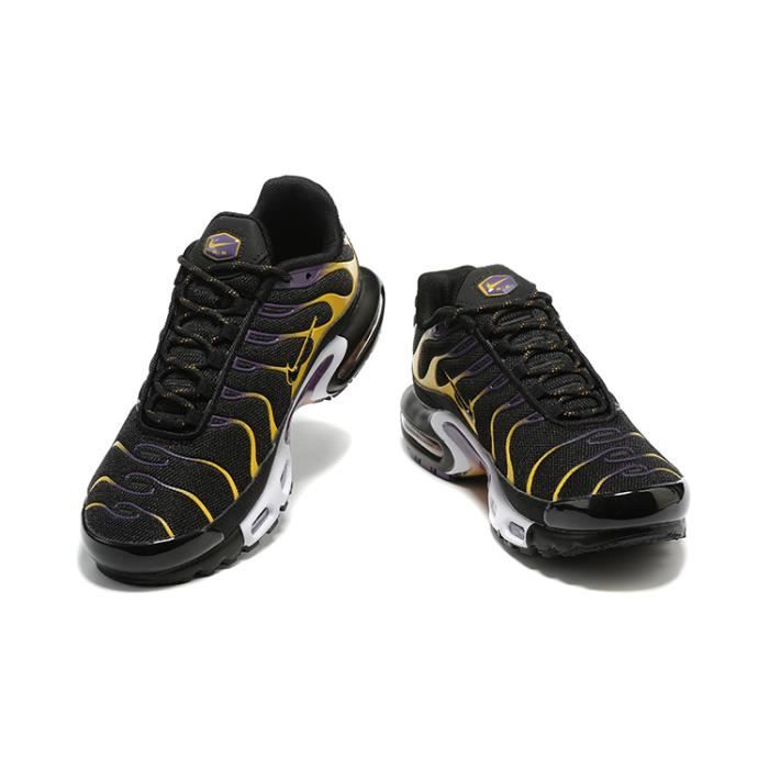 Baskets NIKKE TN Plus 3 Chaussures 38909-405 Noir et jaune Hommes SZ-41 ...