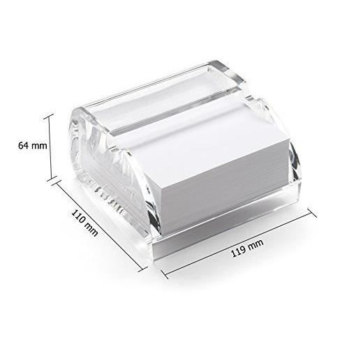 Osco Support Memo Pad en acrylique transparent avec 500-nbspfeuilles ...