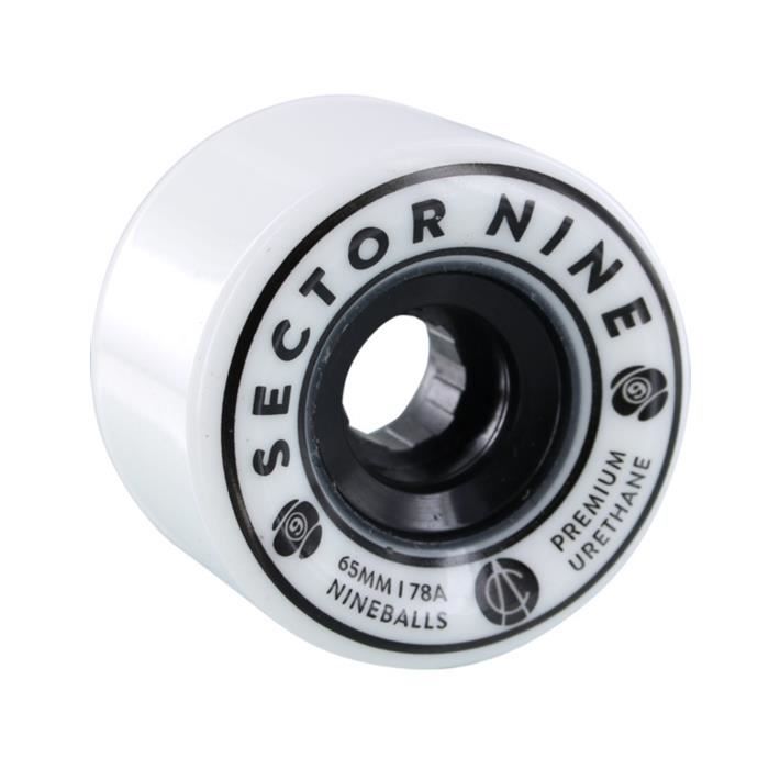Roue Sector 9 78A Nineballs - Blanc - 65 mm - Achat / Vente Roue Sector ...