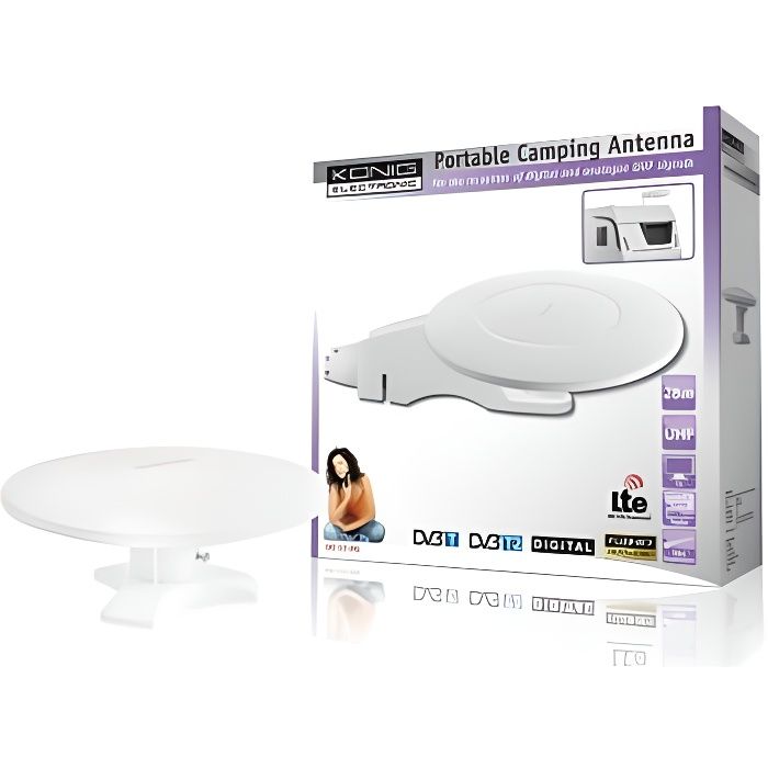 ANTENNE TV UHF EXTERIEUR AVEC FILTRE LTE - Cdiscount TV Son Photo