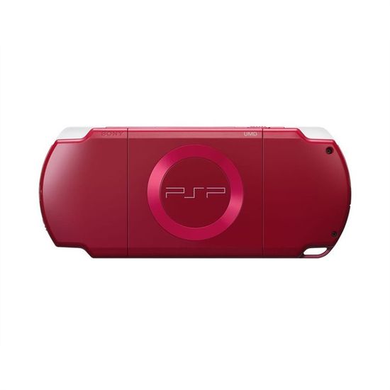 CONSOLE SONY PSP-3004 ROUGE - Cdiscount Jeux vidéo