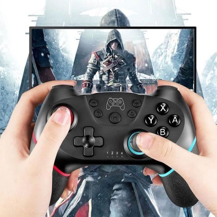 MANETTE JEUX VIDEO 2 pieces Manette jeux video sans fil pour Nintendo ...
