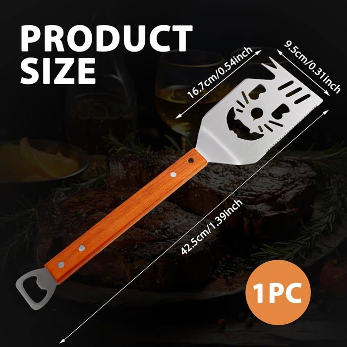 Spatule Barbecue 7 en 1, Ustensiles Barbecue Uniques, Ustensile ...