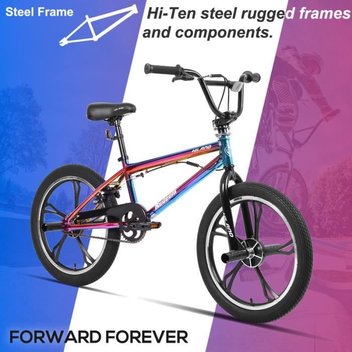 Hiland 20-inch 5-Spoke Small Wheel Bike for Boys and Girls 7,8,9,10 ...