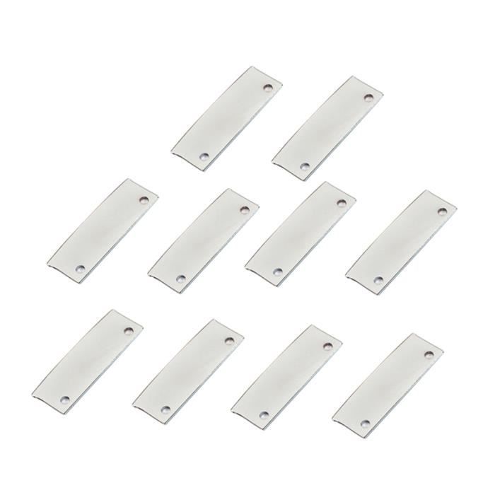 10 PCS / Set Guitare Double Hot Rail Humbuckers Micros Lames pour ST ...