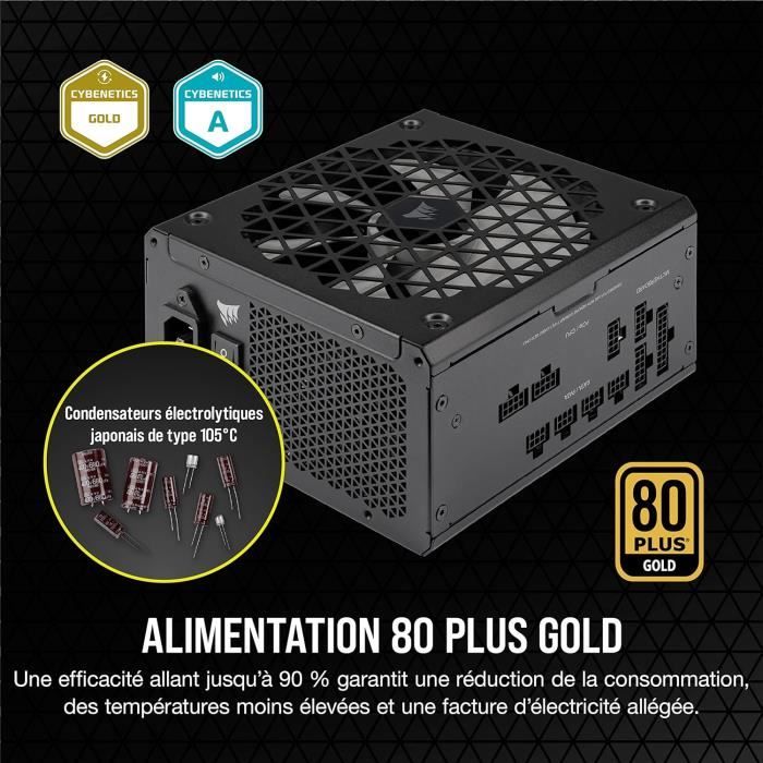 Rm750X Shift Alimentation Atx Entièrement Modulaire-Interface Latérale ...