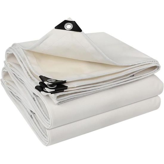 Bâche En Toile, Bâche De Protection Avec Œillets, Indéchirable, Étanche ...