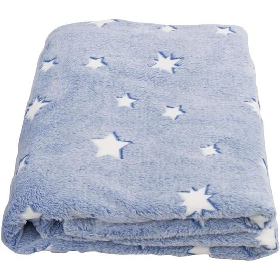 Couverture Plaid Polaire Phosphorescente 150 X 200 Cm, Couverture ...